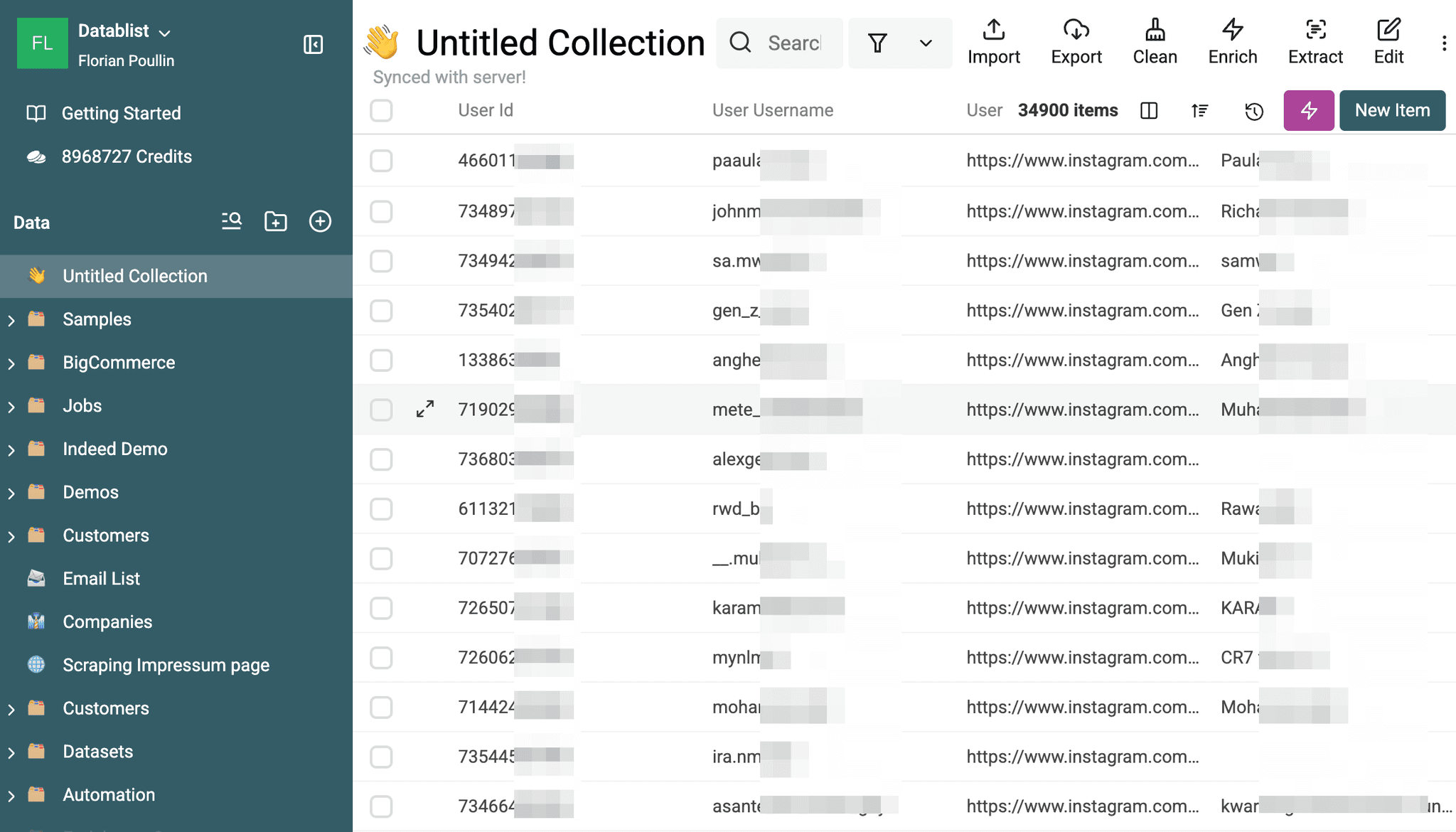 Instagram Followers Scraper – Extract Followers in Bulk - Datablist