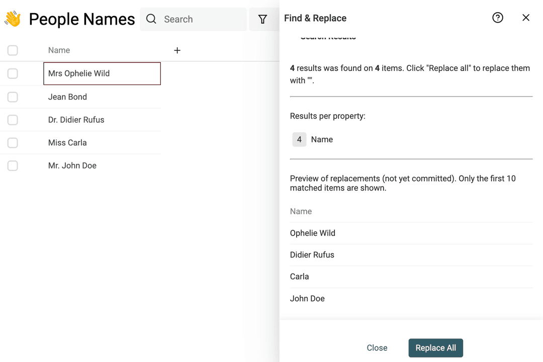 Free Data Matching Online tool - Datablist