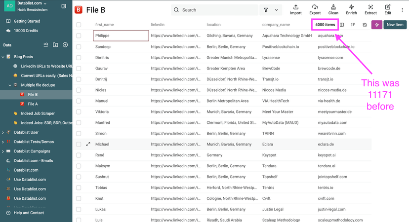 How to Deduplicate Across Several Excel Files - Datablist