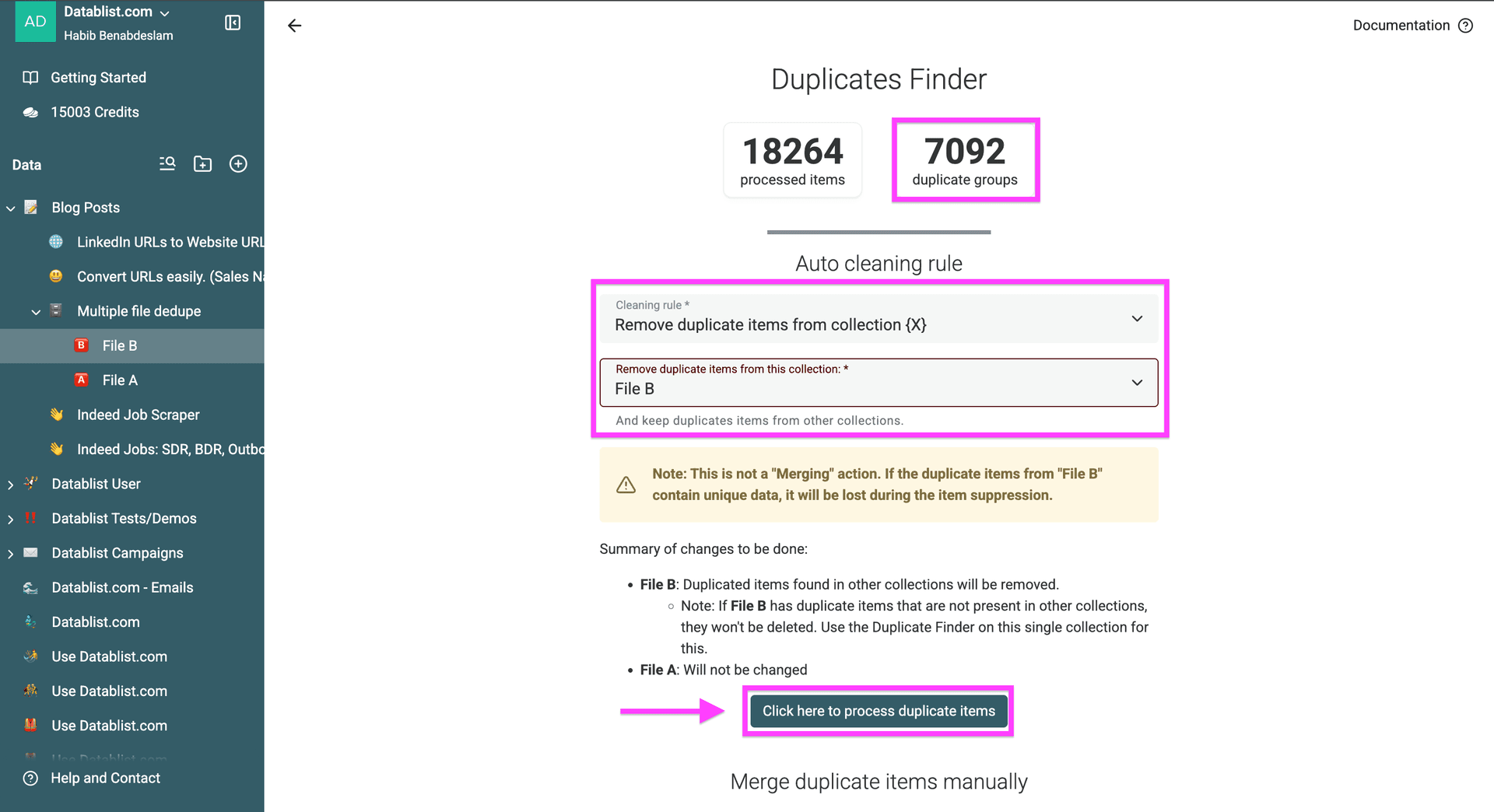 How to Deduplicate Across Several Excel Files - Datablist