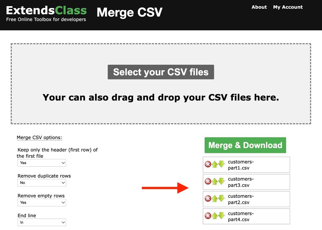 How to edit big CSV files online