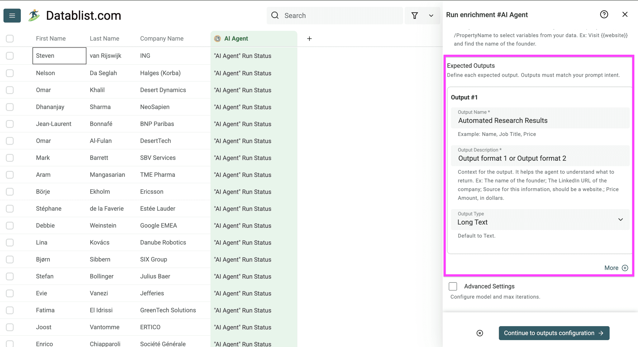 Automating Google Searches on a Excel file with AI (4 Steps) - Datablist