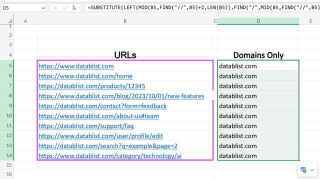 3 Proven Methods to Extract Domains from URLs (AI-Powered)