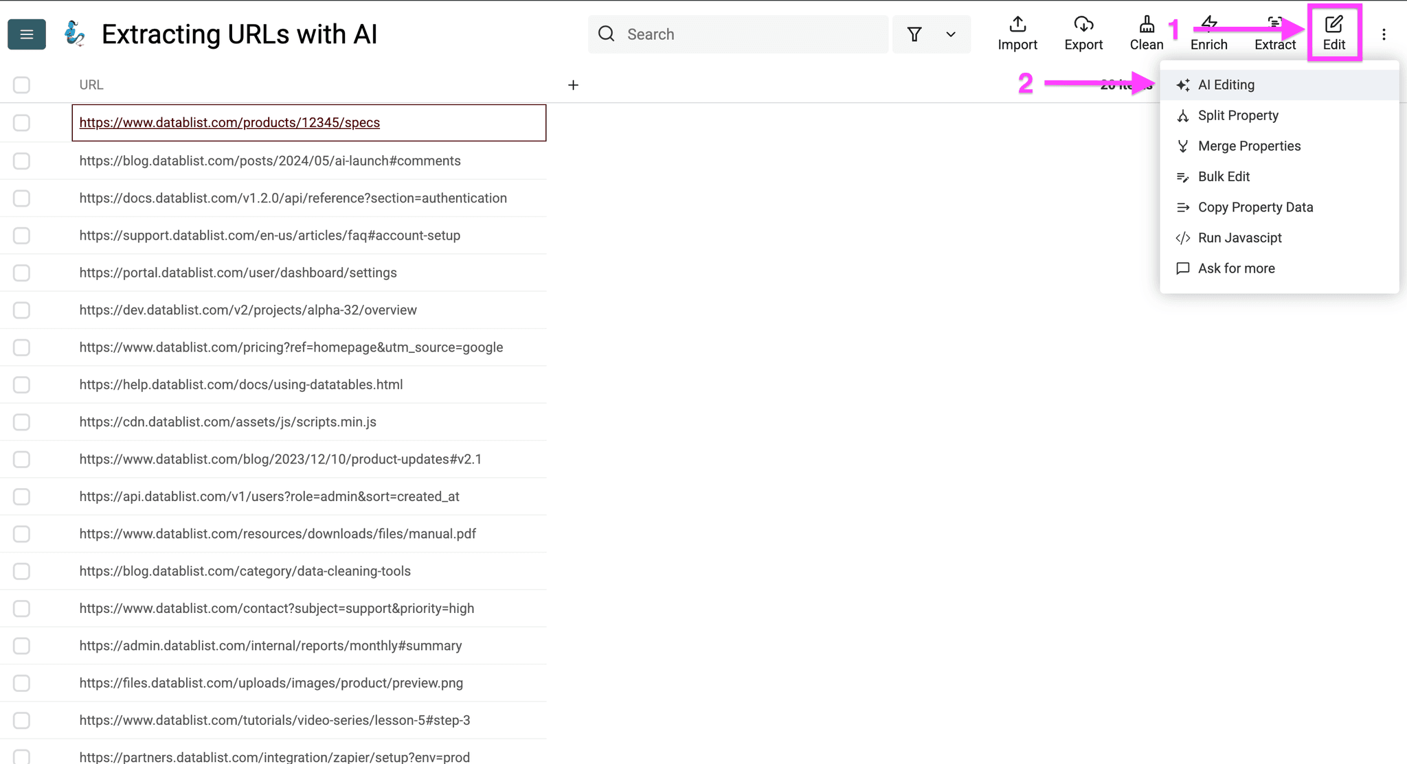 3 Proven Methods to Extract Domains from URLs (AI-Powered) - Datablist
