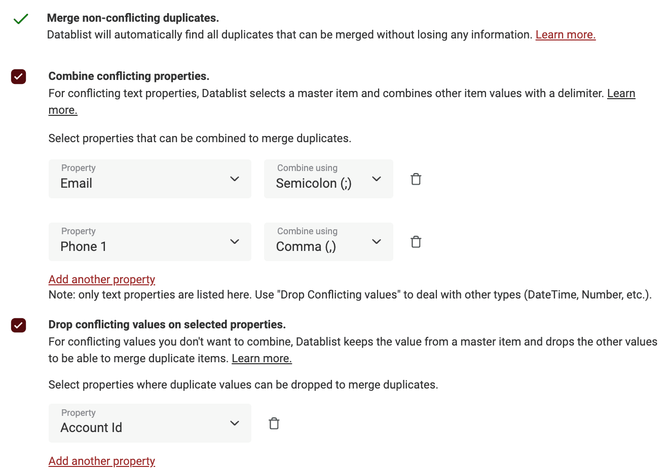 Free Deduplication Tool - Datablist