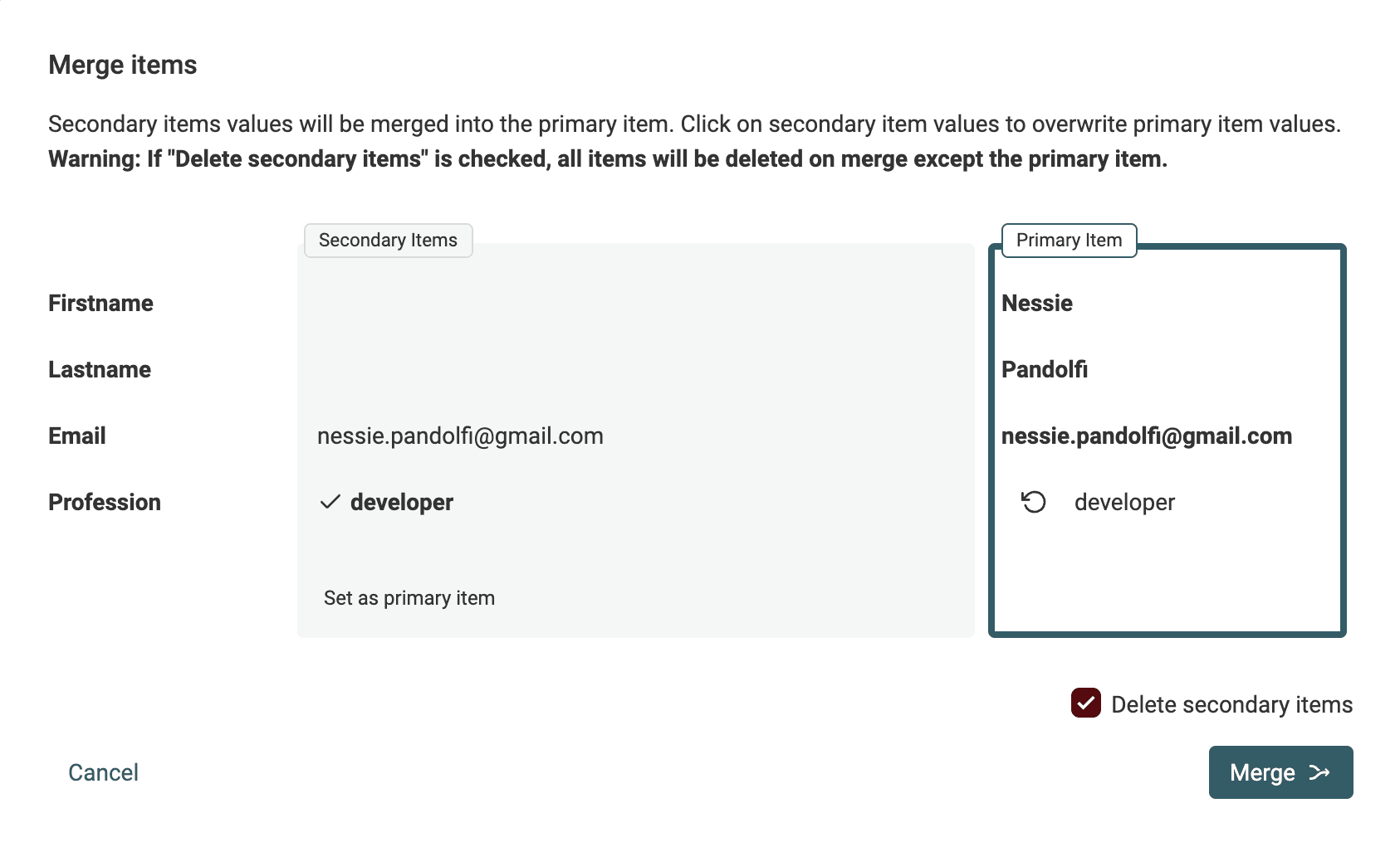 Free Deduplication Tool - Datablist