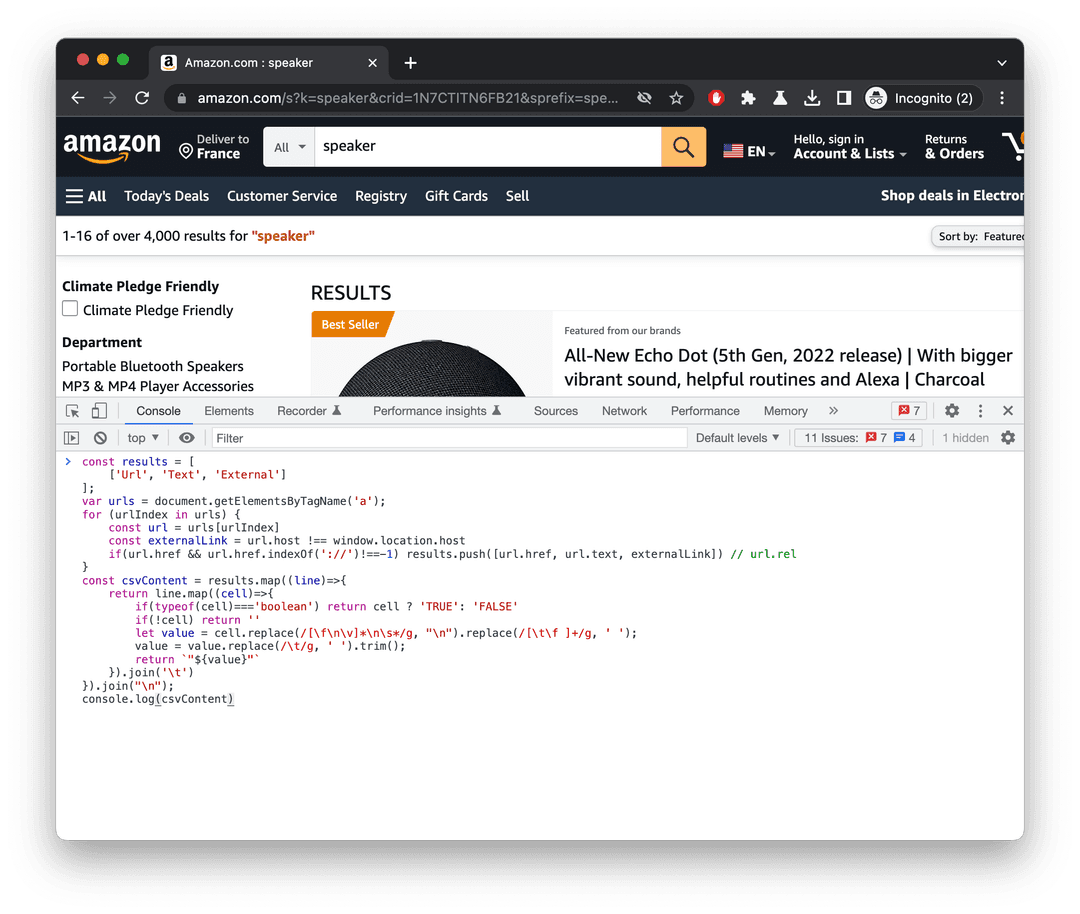 Extracy all URLs from a webpage - Datablist - Datablist