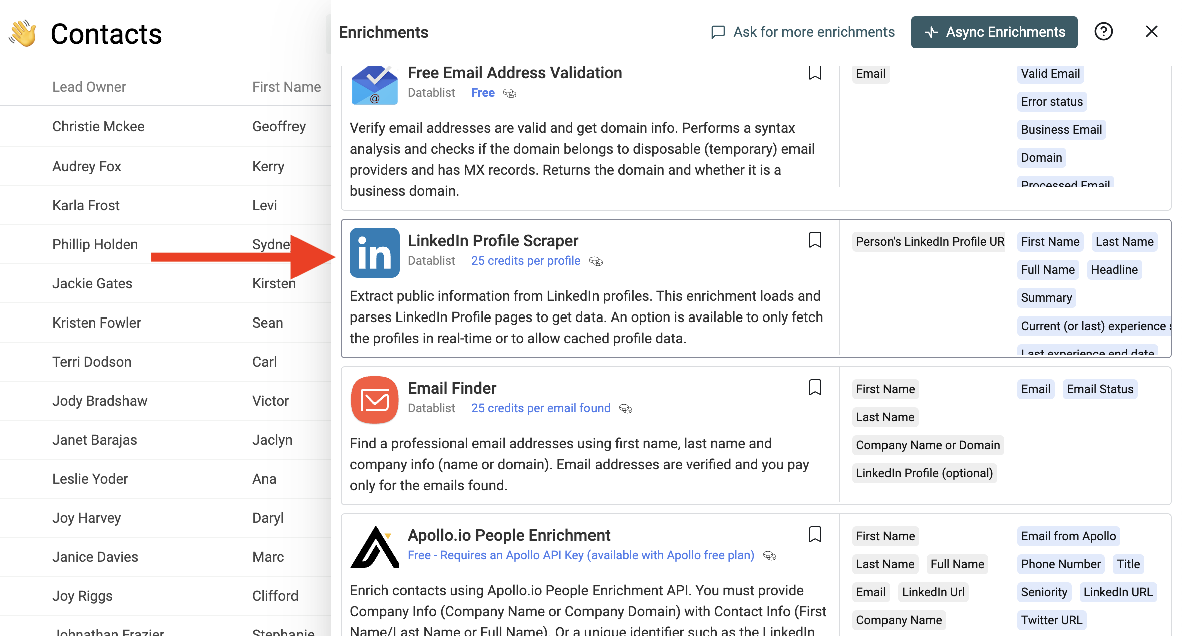 Extract/Scrape LinkedIn data from profile URLs in a CSV/Excel file - In Bulk