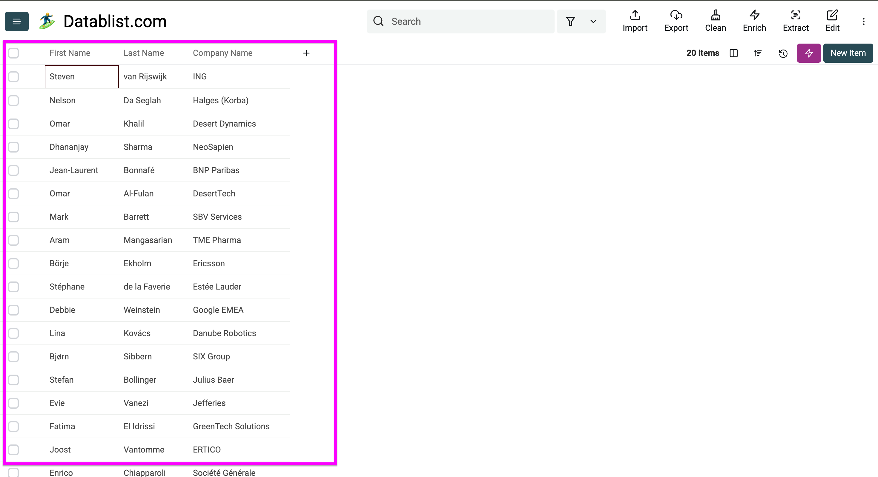 Automating Google Searches on a Excel file with AI (4 Steps) - Datablist