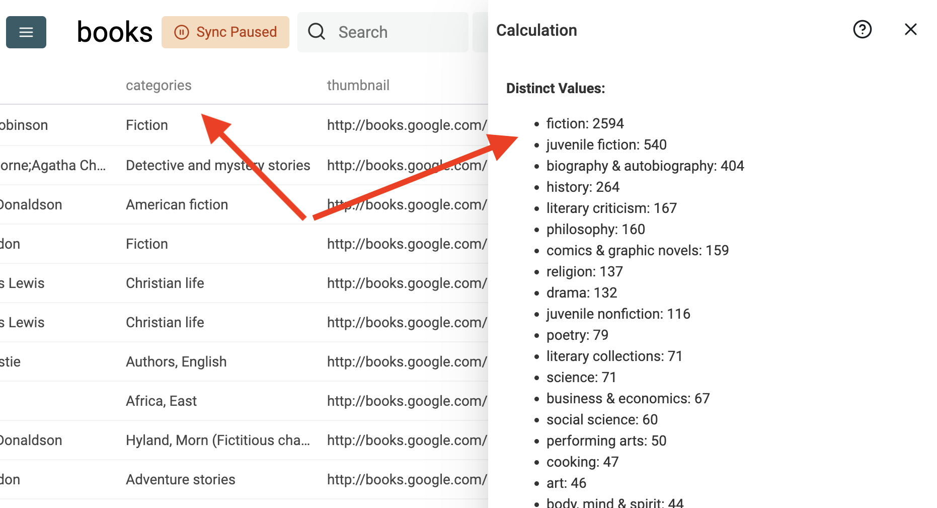 How To Count Distinct Values In A CSV Column Datablist